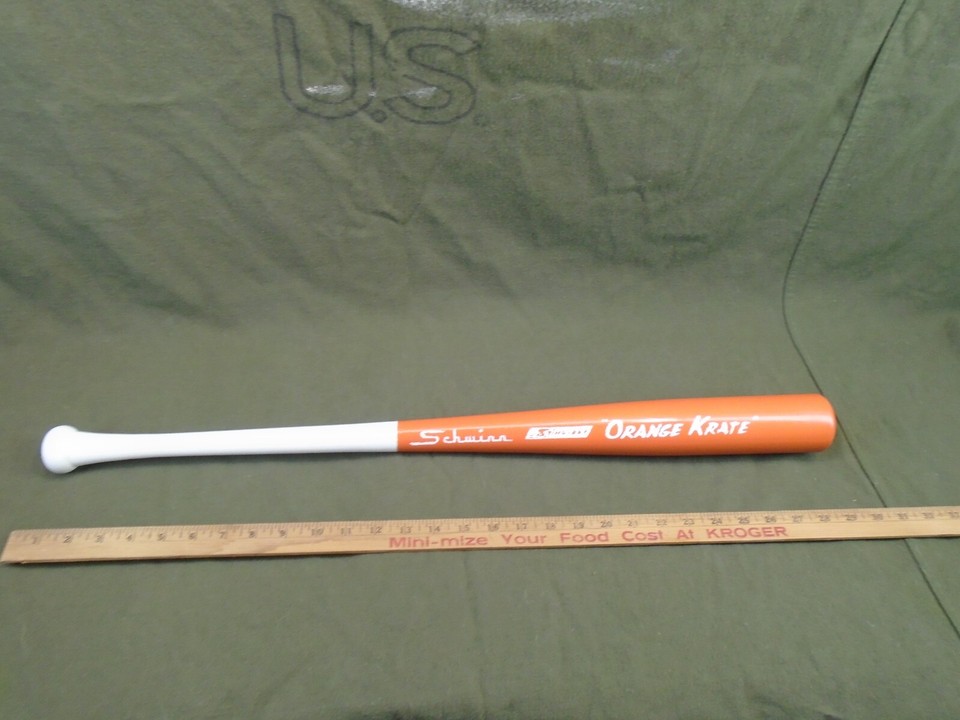 Schwinn Stingray Kool Orange Krate Baseball Bat Boys Muscle Bike 1968 ...