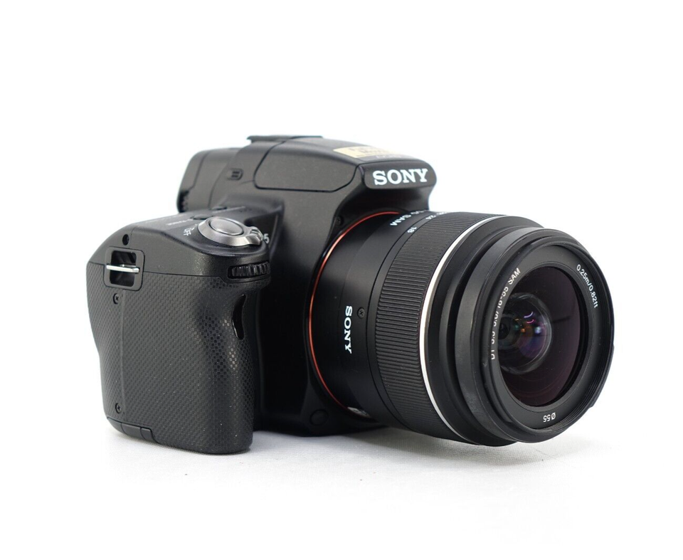 Sony Alpha SLT-A35 16MP Digital SLR Camera - SAM 18-55mm Shutter 2201 ...