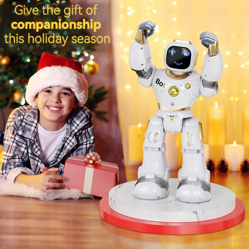 Ruko Smart Robot for Kids, Large Programmable Interactive STEM RC Robot ...