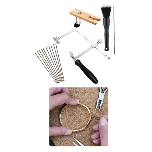 Jeweler's Tool Set Woodworking Hobby Crafts Wood Metal Creative ...