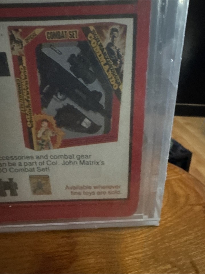 Schwarzenegger Commando 1985 Diamond Toymakers Action Figure NEW SEALED ...