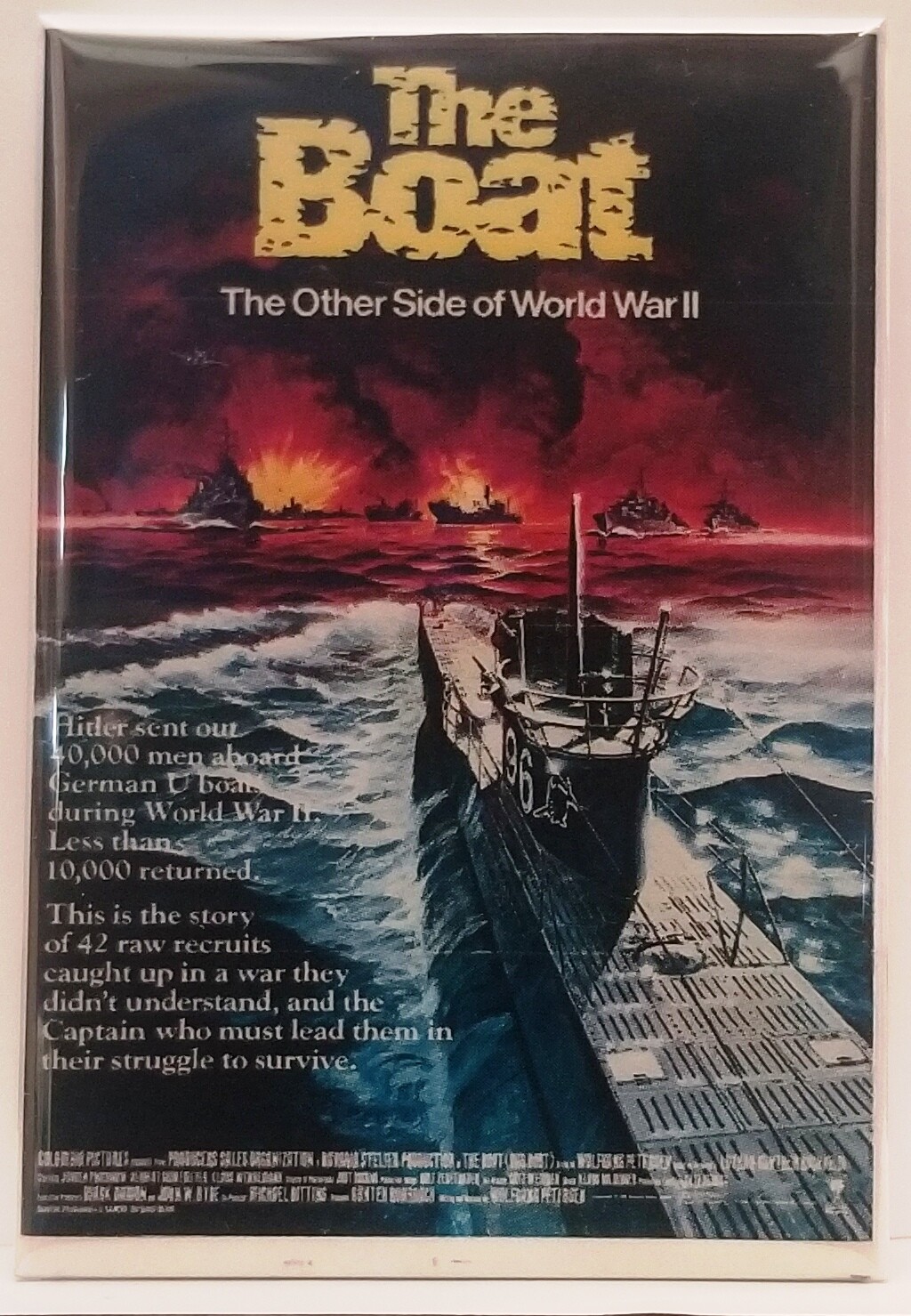 Das Boot MAGNET 2" x 3" Refrigerator Locker Poster Movie Boat Image 1 ...
