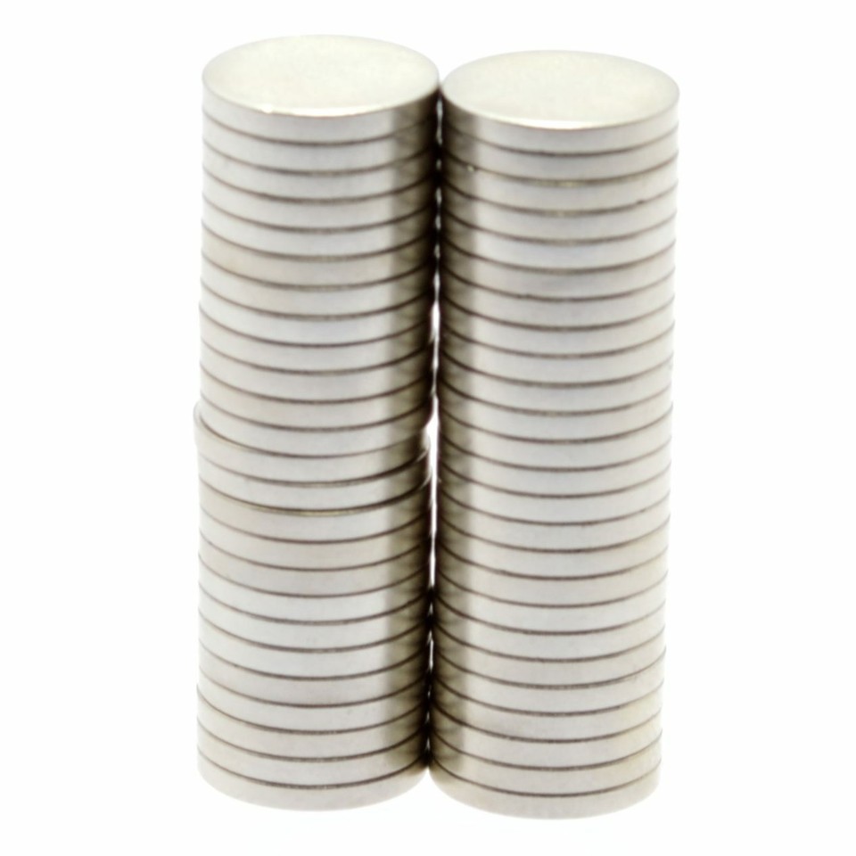 Very Strong Magnets 6mm 10mm 12mm 15mm Round Various Depths 1mm 2mm 3mm ...