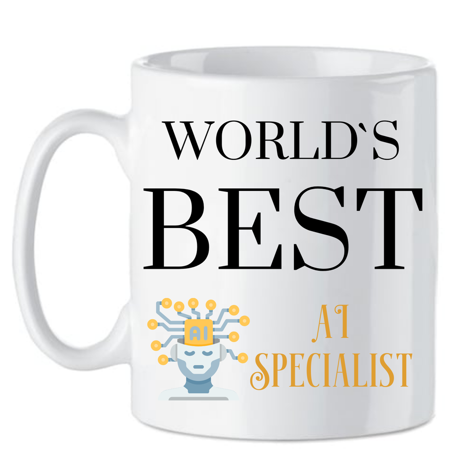 Personalised Worlds Best Job Role Mug Unique Custom Text Coffee Cup ...