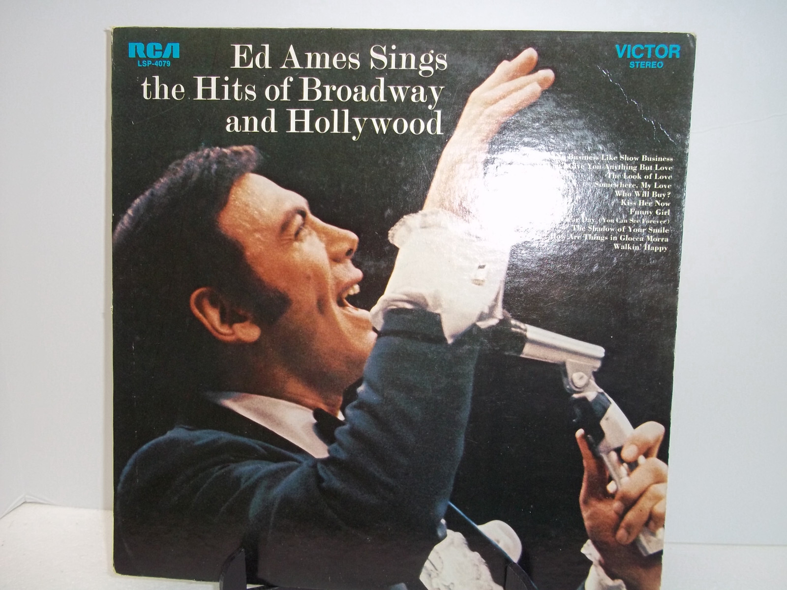 Ed Ames Sings The Hits Of Broadway and Hollywood LP Vinyl RCA Victor ...