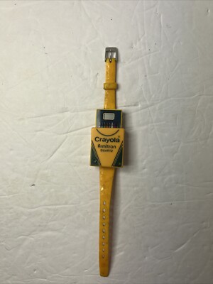 Vintage Crayola Pop Up Armitron Quartz Wristwatch - New Battery - Works ...