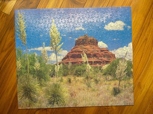 Vintage Golden Guild Puzzle 500 Pieces Complete Bell Rock | eBay