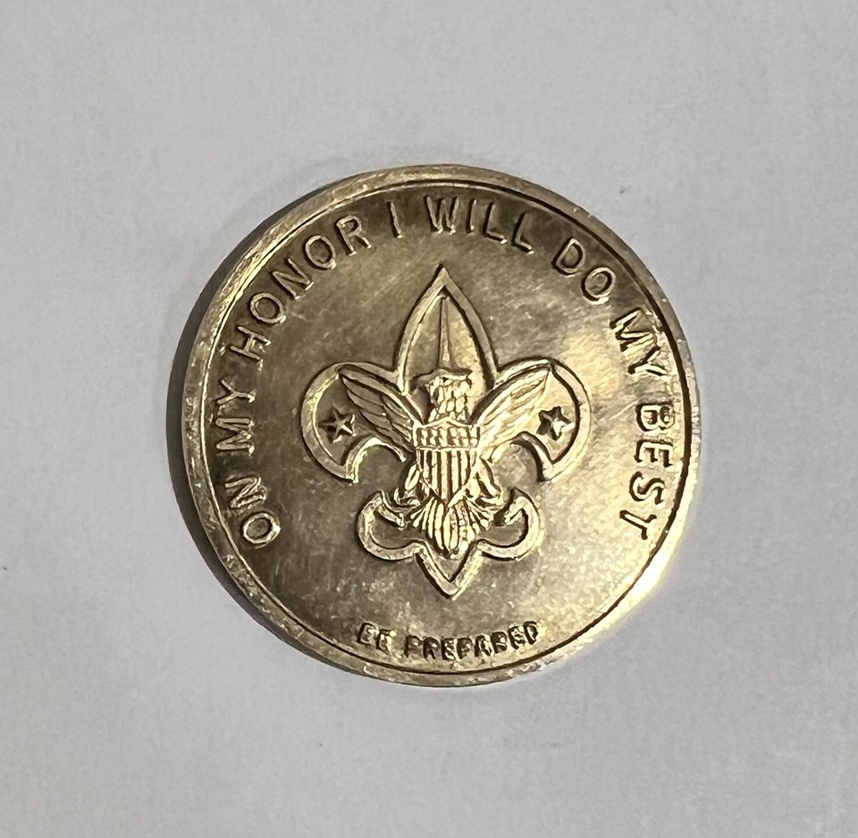 Be Prepared Boy Scouts Good Turn Token BSA Coin Medal Vintage | eBay