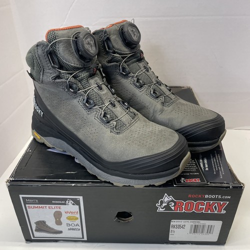ROCKY SUMMIT ELITE EVENT WATERPROOF HIKING BOOTS RKS0542 Size 8.5 Wide ...