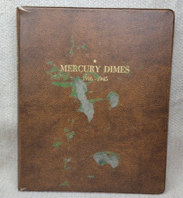 Complete Set Mercury Dimes 1916-1945 75 Coins Missing 2 Incl. 1916D ...