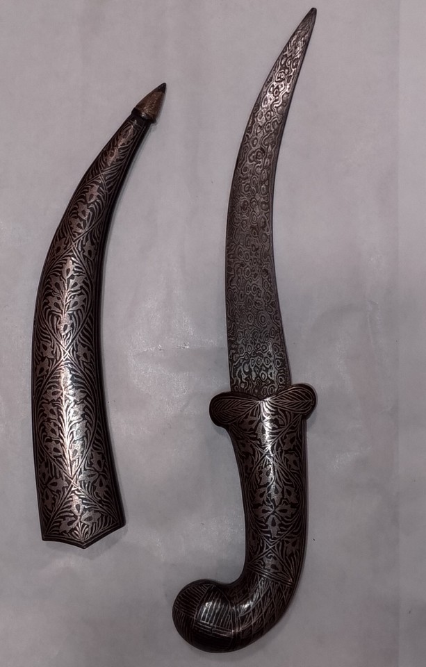 Small dagger Heritage👌Silver Studded Dagger👍Handmade😉Syria😎 | eBay