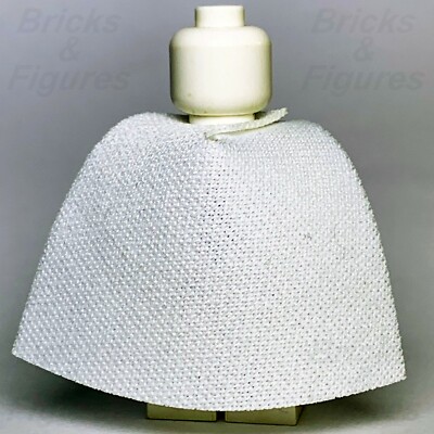 Star Wars LEGO® White Spongy Cape Robe Cloth for Jedi Sith Minifigures ...