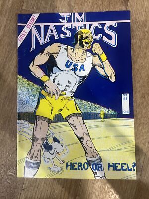 Jim Nastics No. 1 Redstone Productions Vol. 1 No. 1 October 1984 VF ...