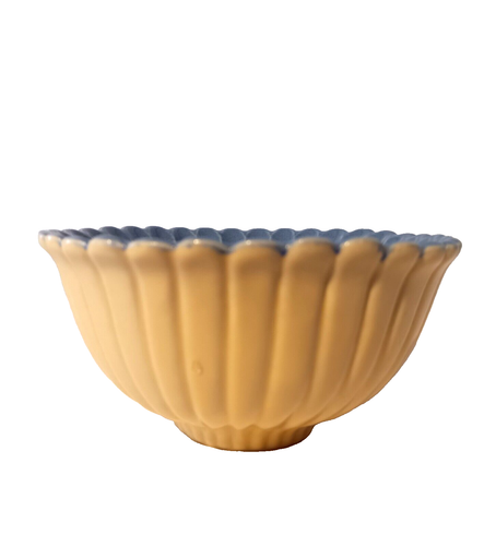 WADE Blue and Cream PRIMROSE POSY BOWL No Indentation 1957-1959 | eBay