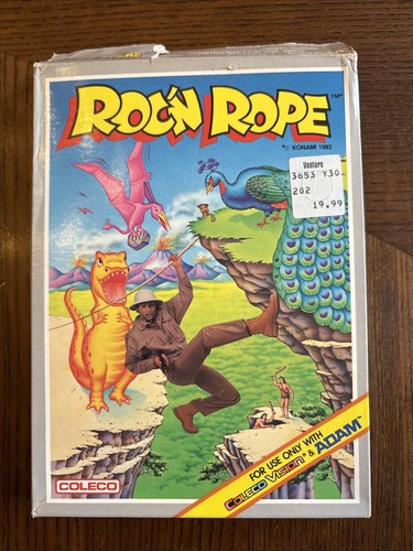 Colecovision Roc’n Rope CIB !!! | eBay
