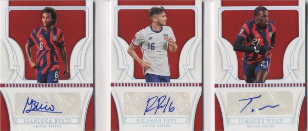 2022 Panini National Treasures Road to FIFA World Cup - Triple ...