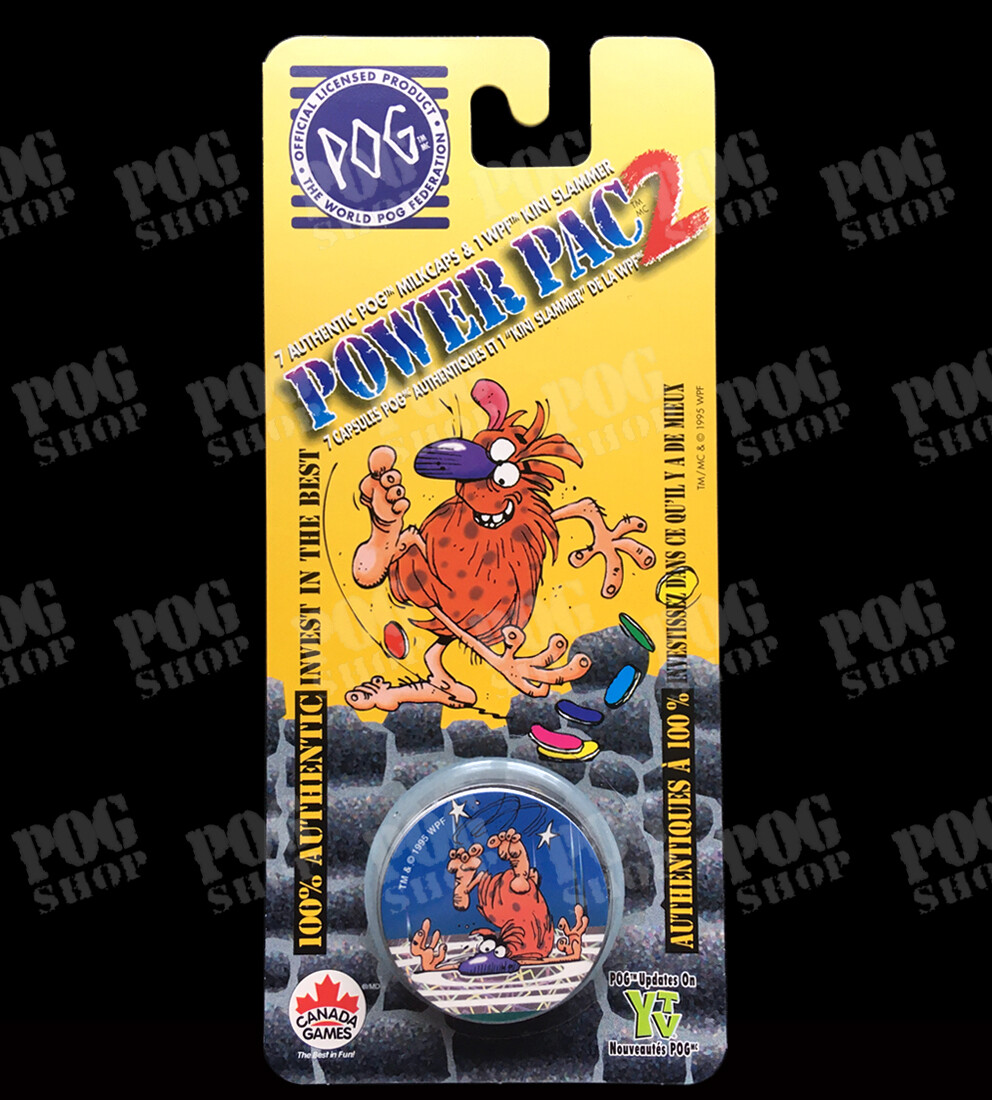 POGS 1995 Sealed Blister Canada Games POWER PAC SERIES 2 - Super Rare ...
