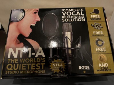 Rode NT1-A Condenser Wired Professional Microphone W/Box Japan | eBay