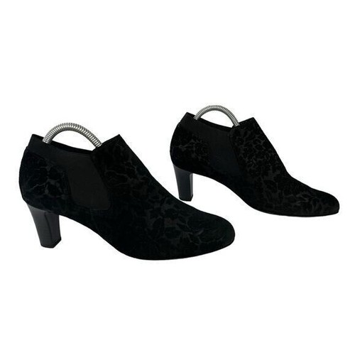 Gabor Heels Chelsea Faux Black Suede Womens Shoes Size 9 | eBay