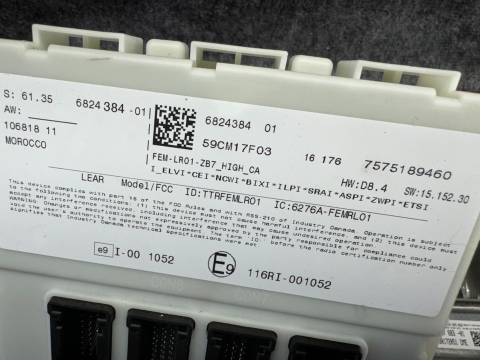 BMW 16-20 F36 F30 F22 B46 ECU DME ENGINE COMPUTER CONTROL MODULE KEY ...