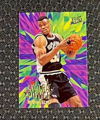 1995-96 Fleer Ultra Power #10 David Robinson Spurs HOF MVP NBA Champ All NBA PoY | eBay