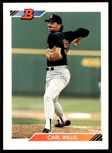 1992 Bowman 466 Carl Willis Minnesota Twins Baseball Card | eBay