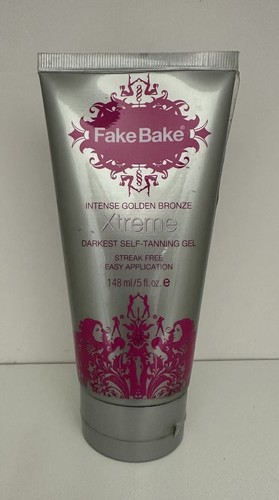 Fake Bake Intense Golden Bronze Xtreme Gel Unisex Bronzing 148ml / 5 Fl ...