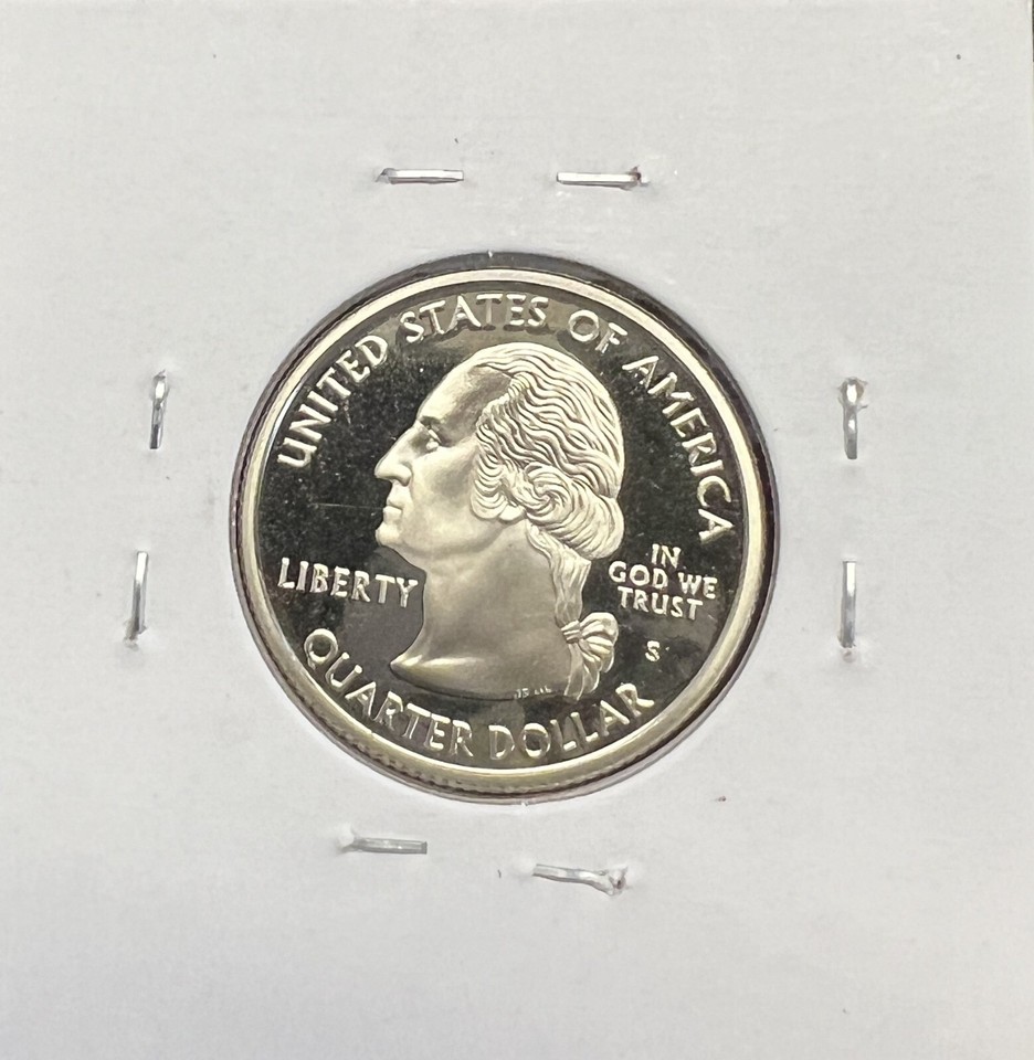 2005-S CLAD OREGON STATE QUARTER FROM PROOF SET ACTUAL COIN #3483 | eBay