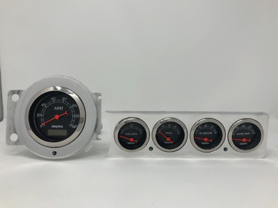 1941 1942 1943 1944 1945 1946 1947 1948 Chevy Car 5 Gauge Dash Panel ...