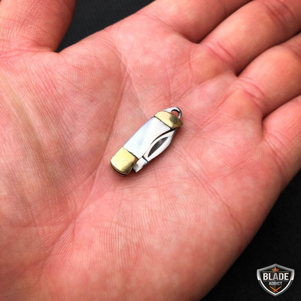 WORLD'S SMALLEST WORKING POCKET KNIFE! Tiny Miniature REAL mini NOT A ...