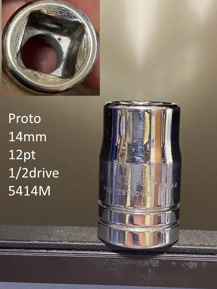 Vintage USA MADE 14mm sockets 1/4 3/8 1/2 drive price each 6pt 12pt | eBay