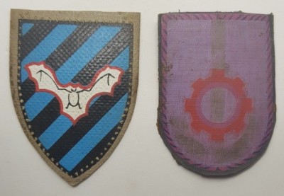 ISRAEL ARMY shoulder TAG IDF ZAHAL PVC OLD TYPE RARE MILITARY CUT IN 1/ ...