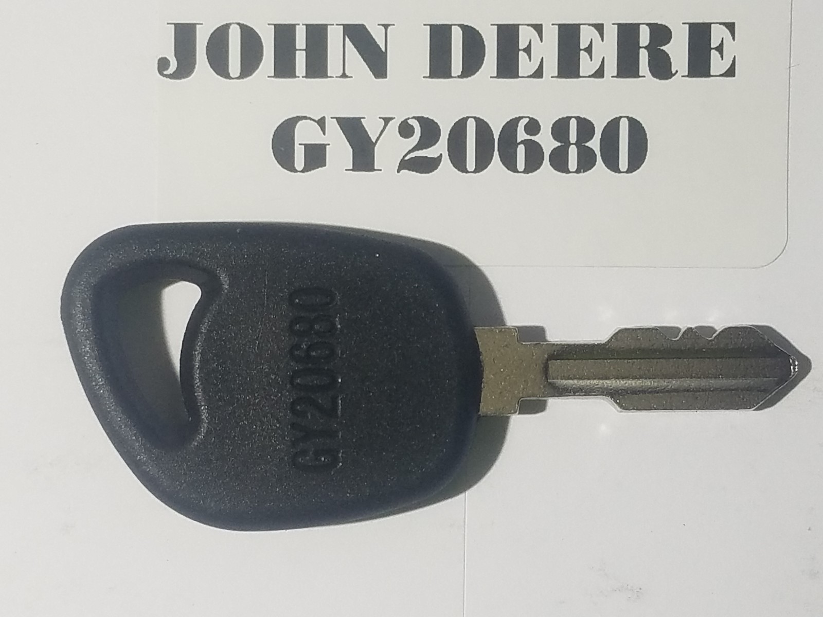 (2) John Deere Lawn Mower Key, Tractor Ignition Key GY20680 (JD) Fast ...