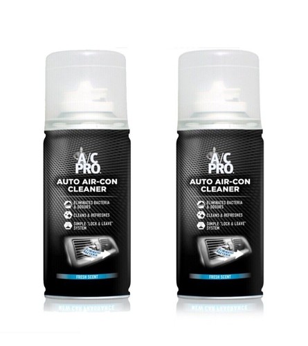 2 x A/C Pro Auto Air Con Conditioning Cleaner Purifier Bomb Fresh STP ...