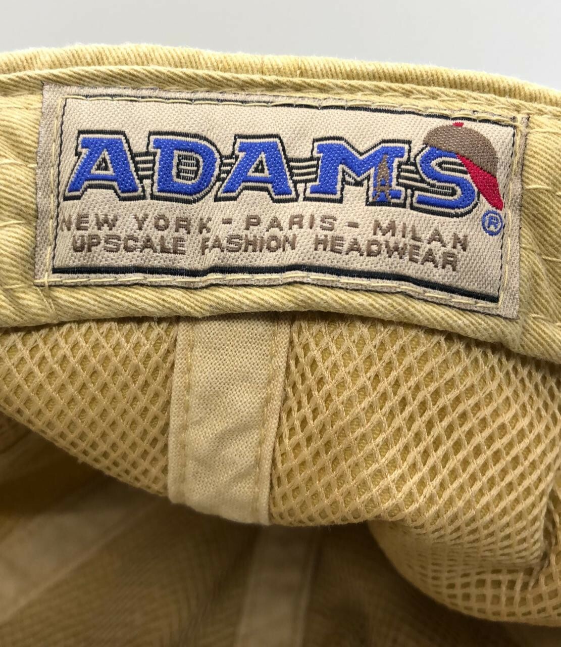 Carrara Tape & Float Stucco Cap Hat Adult Adjustable Leather Backstrap ...