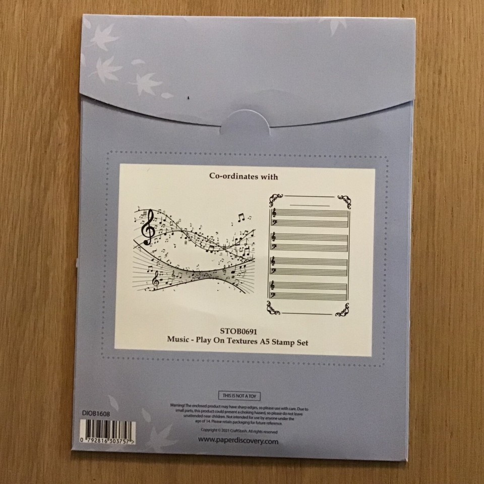 Paper Discovery Music Stand Die Set Music - Play On Series Set of 3 ...