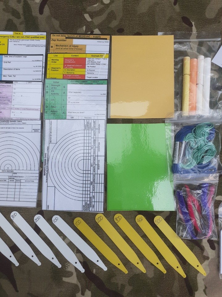 Military Model Kit Commanders 2ic Battle Orders With Multicam MTP Pouch ...