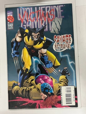 Marvel Comics WOLVERINE GAMBIT VICTIMS 1995 #3 SILVER FOIL JEPH LOEB ...