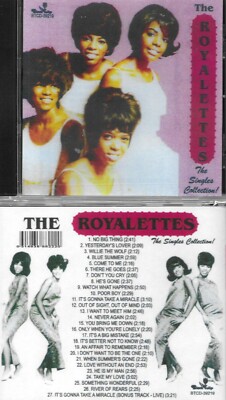 ROYALETTES-SINGLES COLLECTION-27 ORIGINAL RECORDINGS-NEW SEALED CD | eBay