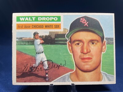 1956 Topps Baseball Card Walt Dropo #238 Chicago White Sox | eBay
