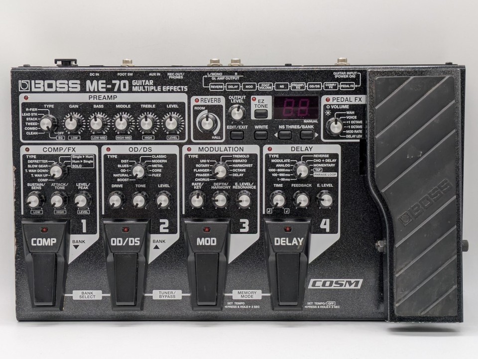BOSS MULTI-EFFECTS ME-70 Digital Guitar Pedal (EC3024113) | eBay