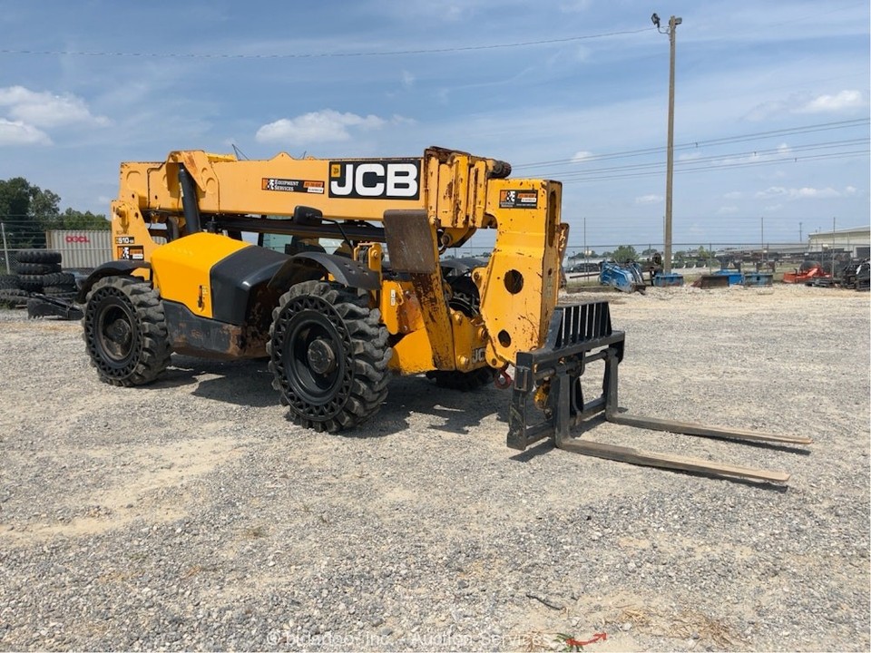 2018 JCB 510-56 56' 10,000 lb Telescopic Reach Forklift Telehandler Aux ...