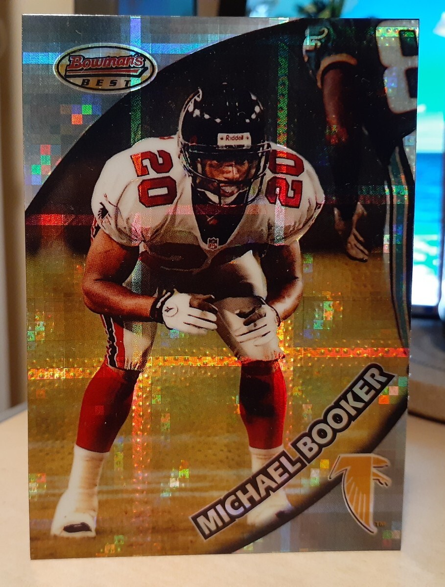 1997 Bowman's Best - Atomic Refractor #124 Michael Booker (RC) for sale ...
