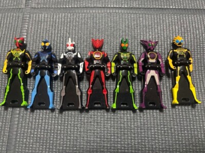 POWER RANGERS GOKAIGER Super Megaforce DX Kamen Rider OOO Key Full Set ...