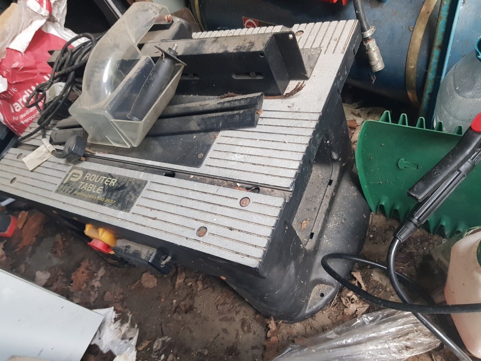 Pro router table CLM1000RTa, table kit & Bosch POF 500a 1/4 Router ...