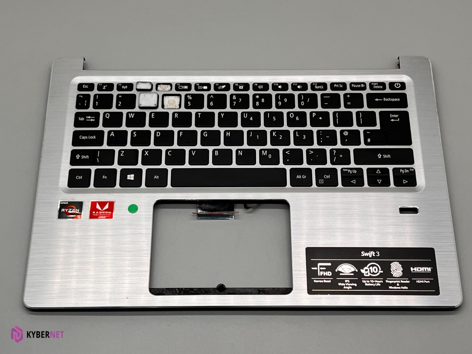 Acer Swift 3 SF314-41 Series UK Layout Backlit Keyboard Keys w/ Bracket ...