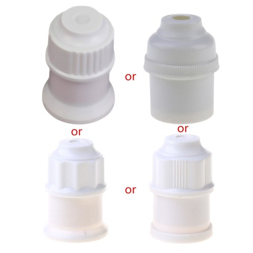 E27 Plastic Lamp Thread Base Screw Light Bulb Ceramics Socket Holder ...