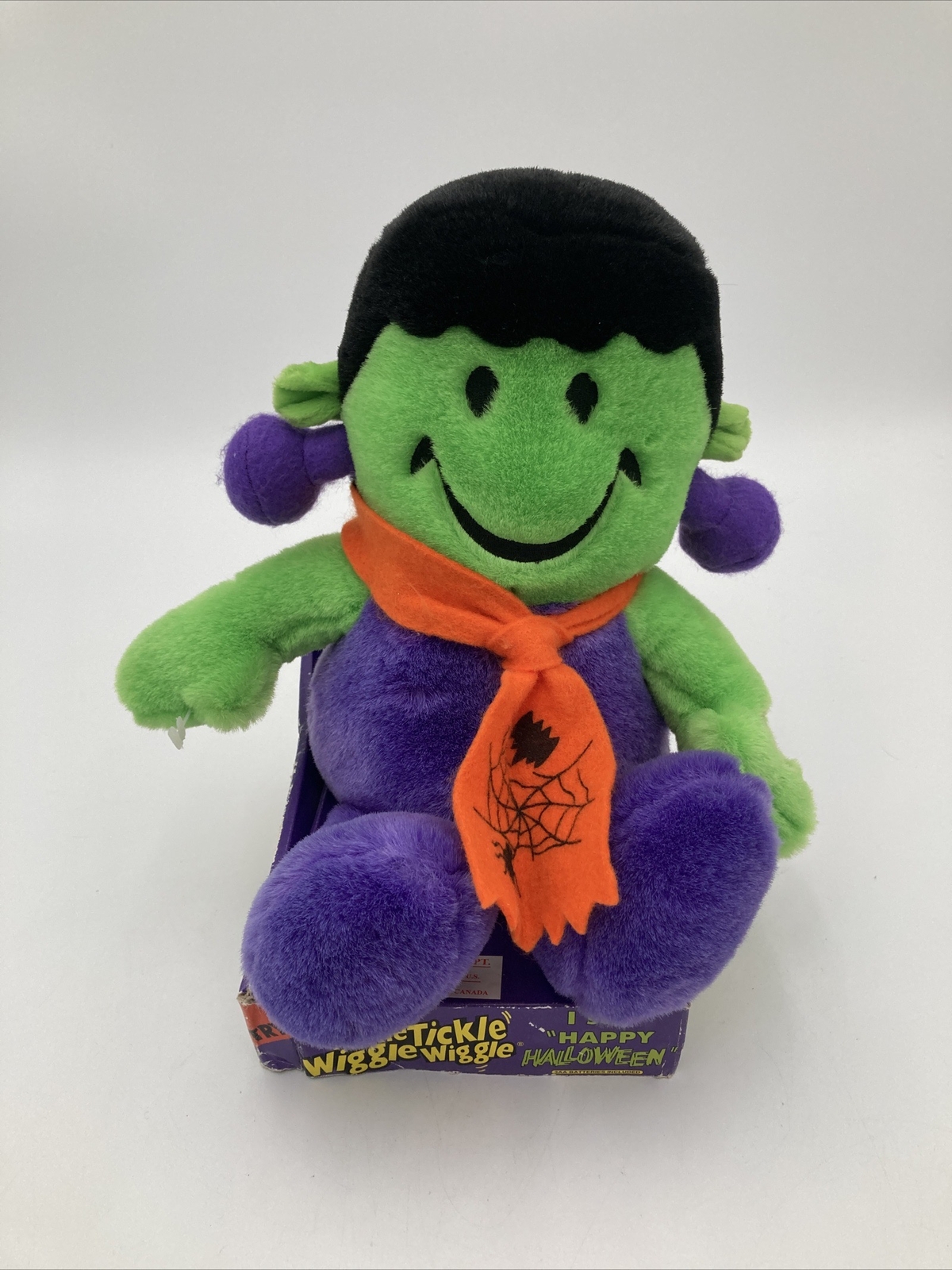Dan Dee Smiley Face Tickle Tickle Wiggle Wiggle Plush Halloween ...