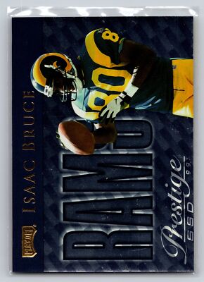 1999 Playoff Prestige SSD Checklists Rams Football Card #CL28 Isaac ...