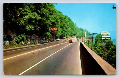 Postcard Jones Bluff Highway Leading To Lookout Mountain Ruby Fall ...
